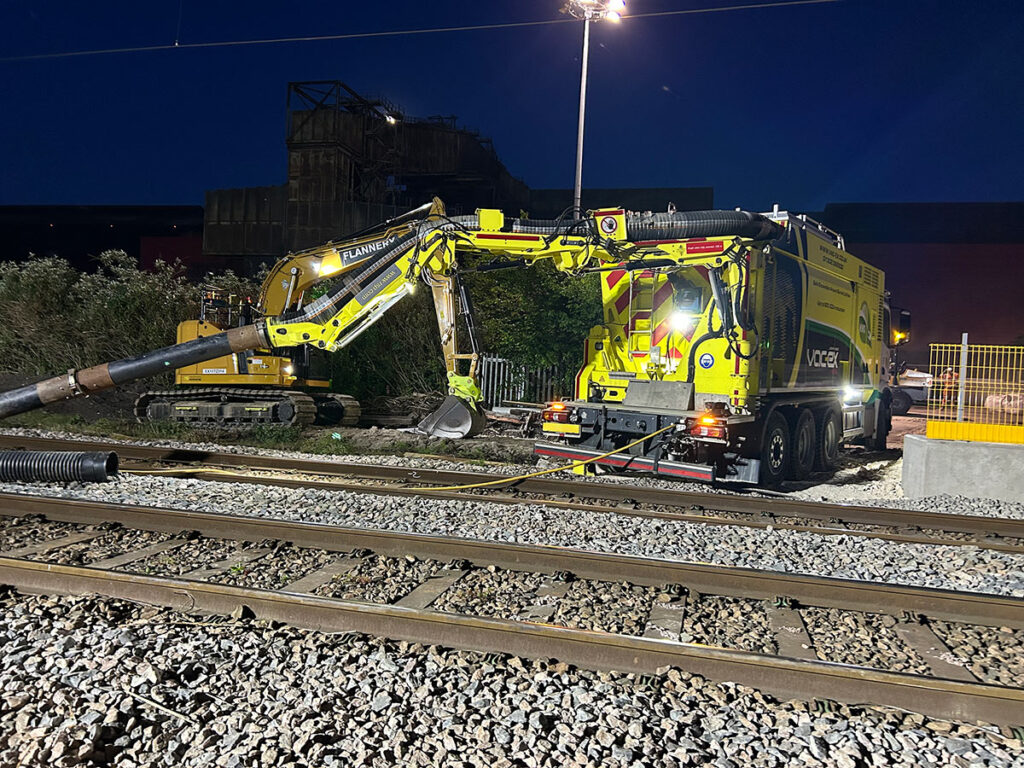 Rail Vacuum Excavation | Safe Rail Infrastructure Solutions by Vac-Ex